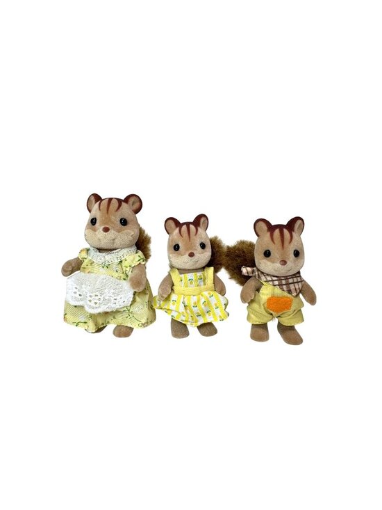 Epoch | Toys | Calico Critters Hazelnut Chipmunk Family Posable Figures ...
